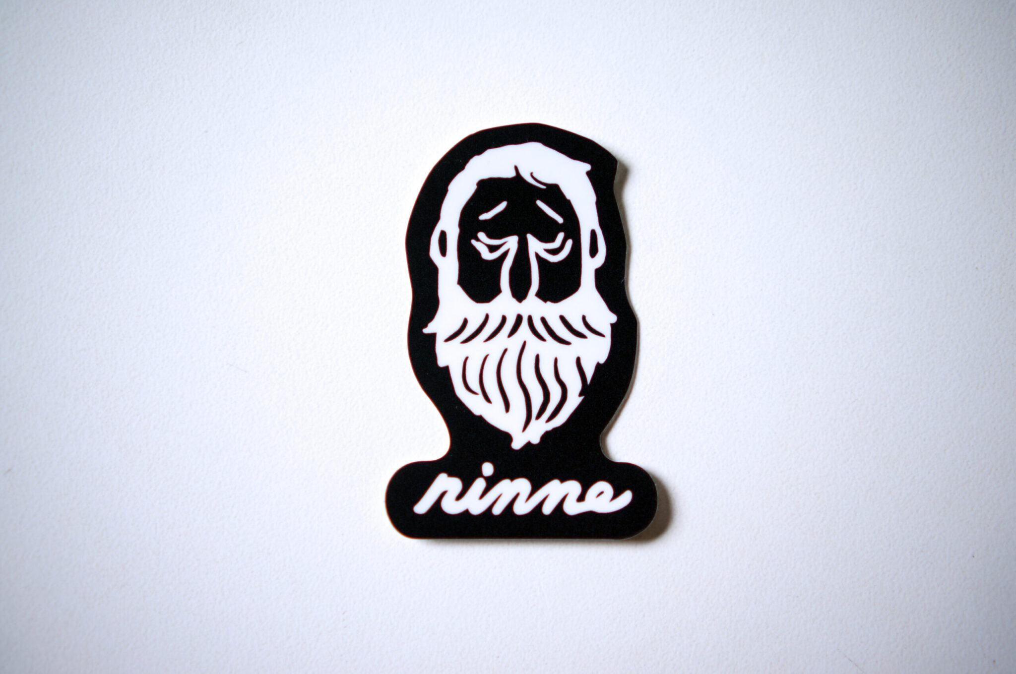 UNCLE RINNE sticker — UNCLE RINNE face black – monstera deliciosa ...