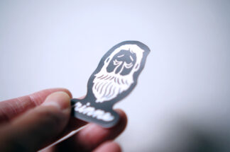 Rinne sticker — Rinne face (black) — (5sheets) – monstera deliciosa ...